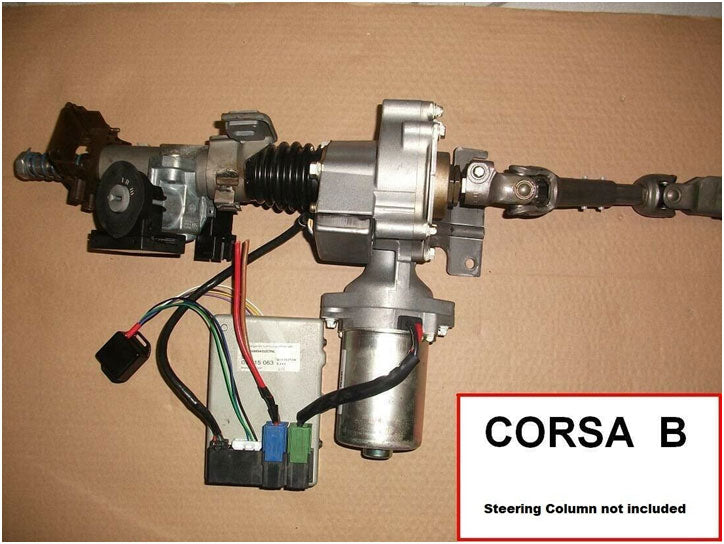 Corsa B C - Kit - Electric power steering controller box - With ECU pl ...